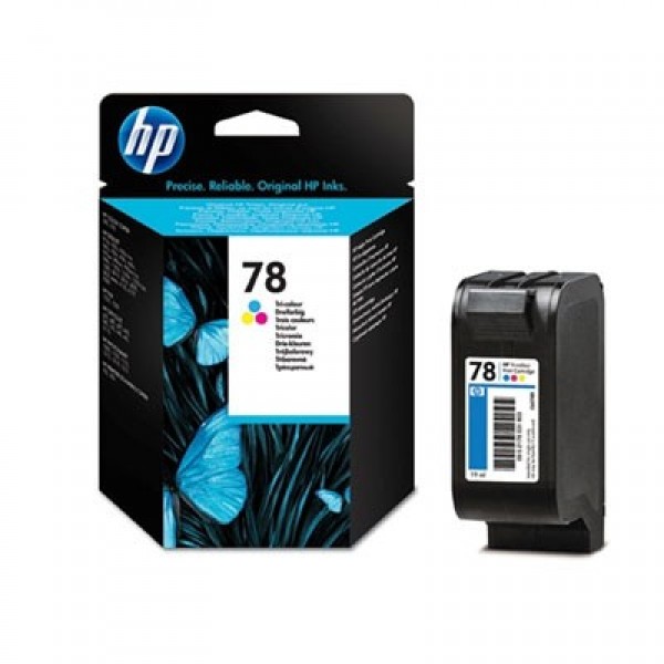 HP 78 Tri-color Inkjet Print Cartridge